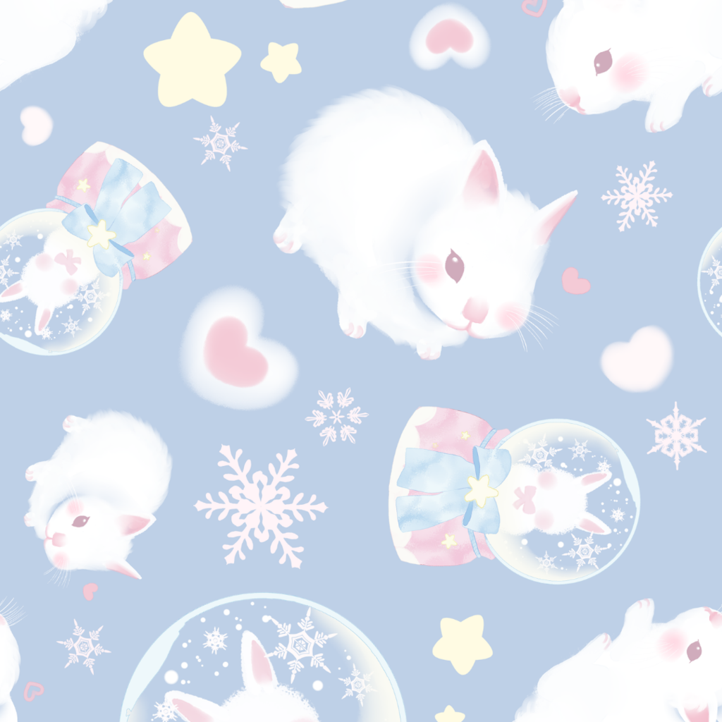 Snow Bun/Cat/Pup Collection - Heartwarming Cuteness
